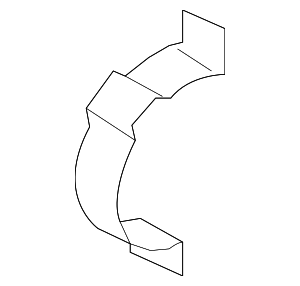 2011-2015 Volkswagen Touareg Auxiliary Pump Bracket 7P0-121-079-F ...