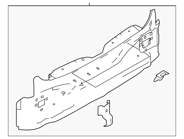 2017-2023 Nissan Rear Body Panel 79110-6MA0A | OEM Parts Online