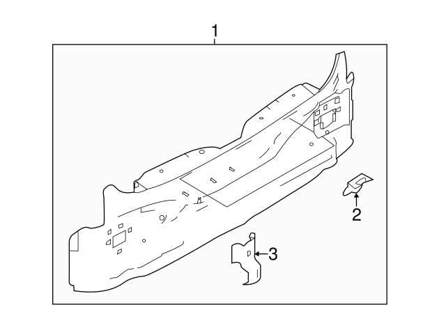 2017-2022 Nissan Rogue Sport Rear Body Panel 79110-6MA0A | OEM Parts Online