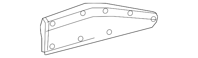 75742-F4010 - Lower Molding - 2018-2022 Toyota C-HR | OEM Genuine ...