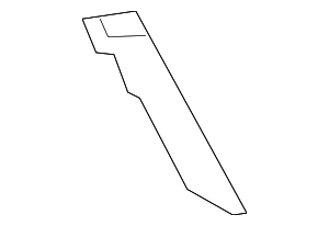 75765-10010 - Rear Molding - 2018-2022 Toyota C-HR | Lithia Toyota Parts