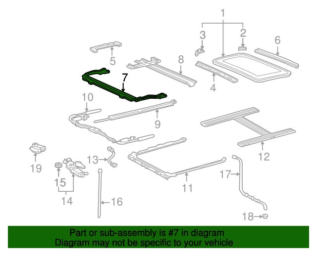 63209-60031 - Air Deflector - 2000-2002 Toyota Land Cruiser | OEM ...