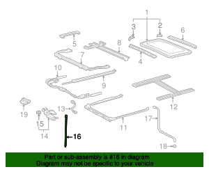 1998-2007 Toyota Land Cruiser Drain Hose 63249-60122 | Toyota Parts Center