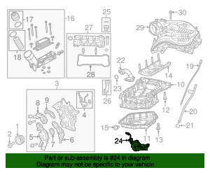 2011-2020 Mopar Engine Oil Pump 68252670AB | TascaParts.com