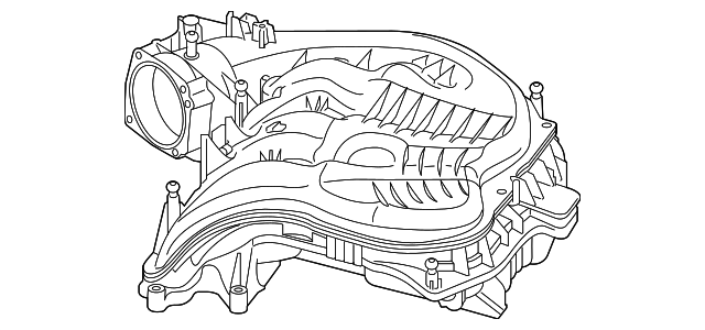 2017-2025 Mopar Engine Intake Manifold 04861867AI | Mopar Parts Canada