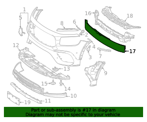 2020-2023 Mercedes-Benz Impact Bar 247-620-79-01 | MB Parts Store