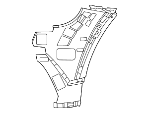 247-885-70-00 - Lower Bracket 2020-2023 Mercedes-Benz GLB 250 ...