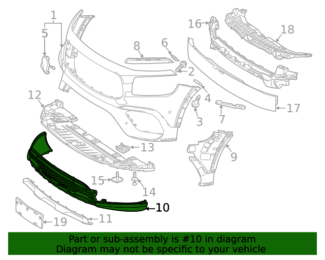247-880-03-06 - Lower Molding 2020-2023 Mercedes-Benz GLB 250 ...