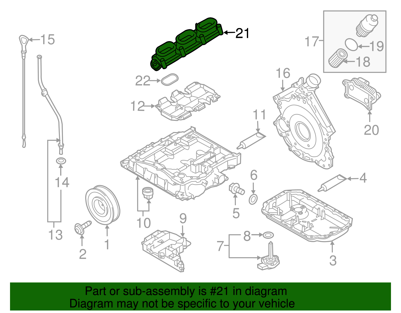 2013-2019 Audi Intake Manifold 06E-133-110-BC | Audi USA Parts