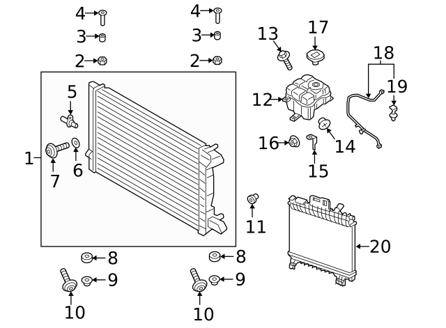 2019-2024 Porsche Cayenne Engine Coolant Overflow Hose PAB-121-081-00 ...