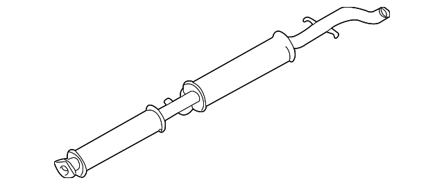 1999-2006 Volvo S80 Muffler & Pipe 8624765 | OEM Parts Online