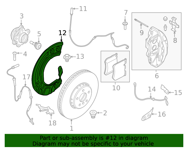 Genuine BMW 34-10-6-871-904 | Splash Shield | FREE Shipping on Most ...