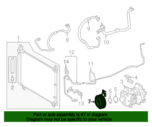 88410-0N010 - A/C Compressor Clutch 2014-2024 Lexus | AutoNationParts.com