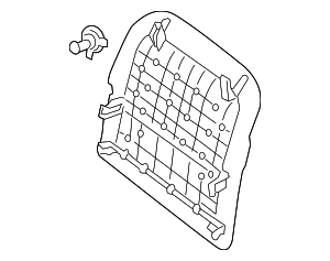 2013-2015 Nissan Altima Seat Back Panel 87640-3TA0B | OEM Parts Online