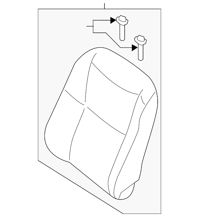 2016-2017 Nissan Altima Seat Back Assembly 87600-9HS4A | Bill Kay ...