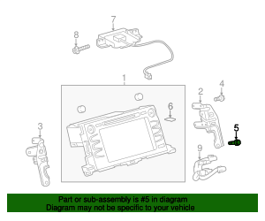 2008-2019 Toyota Mount Bracket Bolt 90119-A0334 | Toyota Parts Center