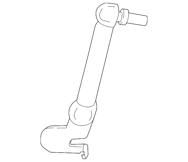 Genuine BMW 37-14-6-873-098 | Front Sensor Control Rod | FREE Shipping ...