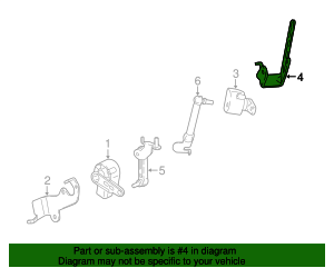 37146869137 - 2016-2025 BMW Bracket (37-14-6-869-137) | Parts ...