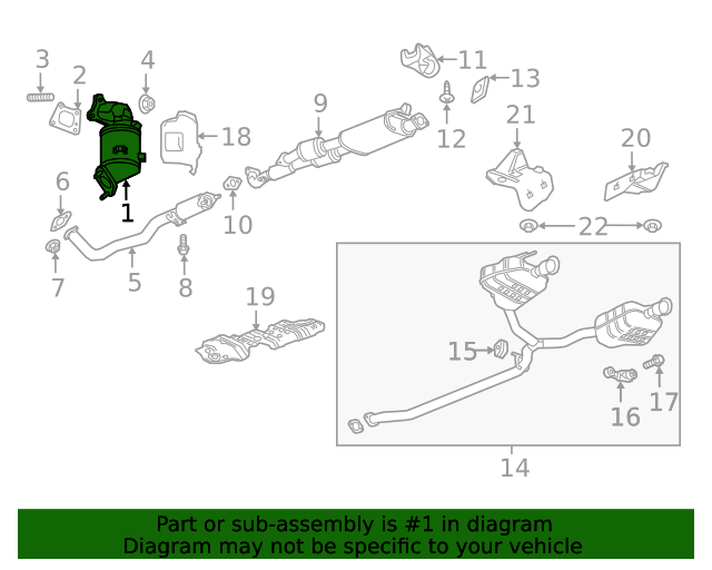 85513035 - Converter 2018-2021 GM | Chevrolet Parts Direct