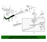 2018-2024 GM Driver Side Exhaust Front Pipe 85542639 | OEM Parts Online