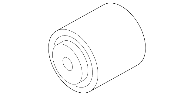 33316868535 - 2018-2024 BMW Suspension Cross-Member Rubber Mount (33-31 ...