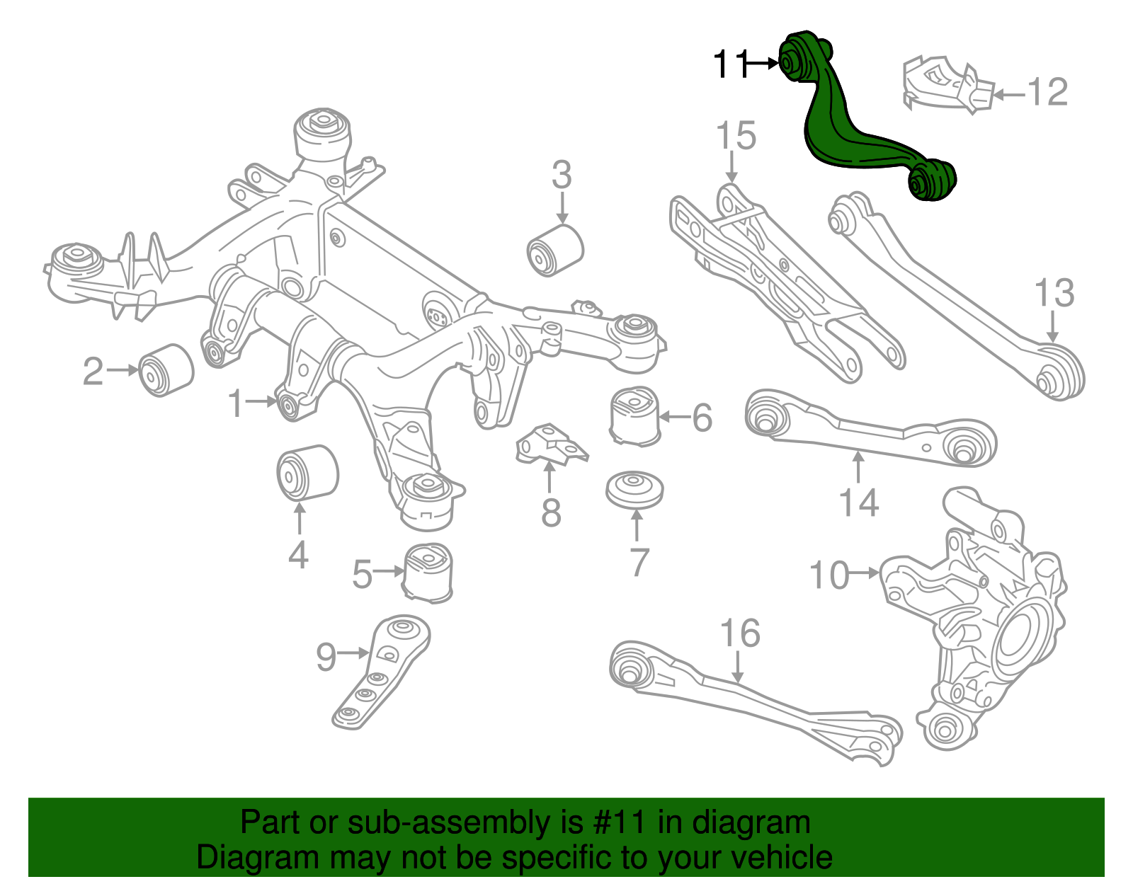 33-32-6-883-339 - Upper Control Arm - 2016-2025 BMW | BMW Parts Exchange