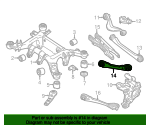 Genuine BMW 33-32-6-867-537 | Ft Lateral Arm | FREE Shipping on Most ...