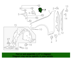 2013-2020 Mercedes-Benz Bracket 222-880-07-14 | Mercedes-Benz Parts