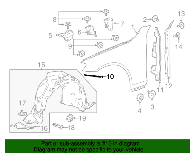 222-889-02-95 - Front Seal 2014-2020 Mercedes-Benz | Mercedes-Benz USA ...