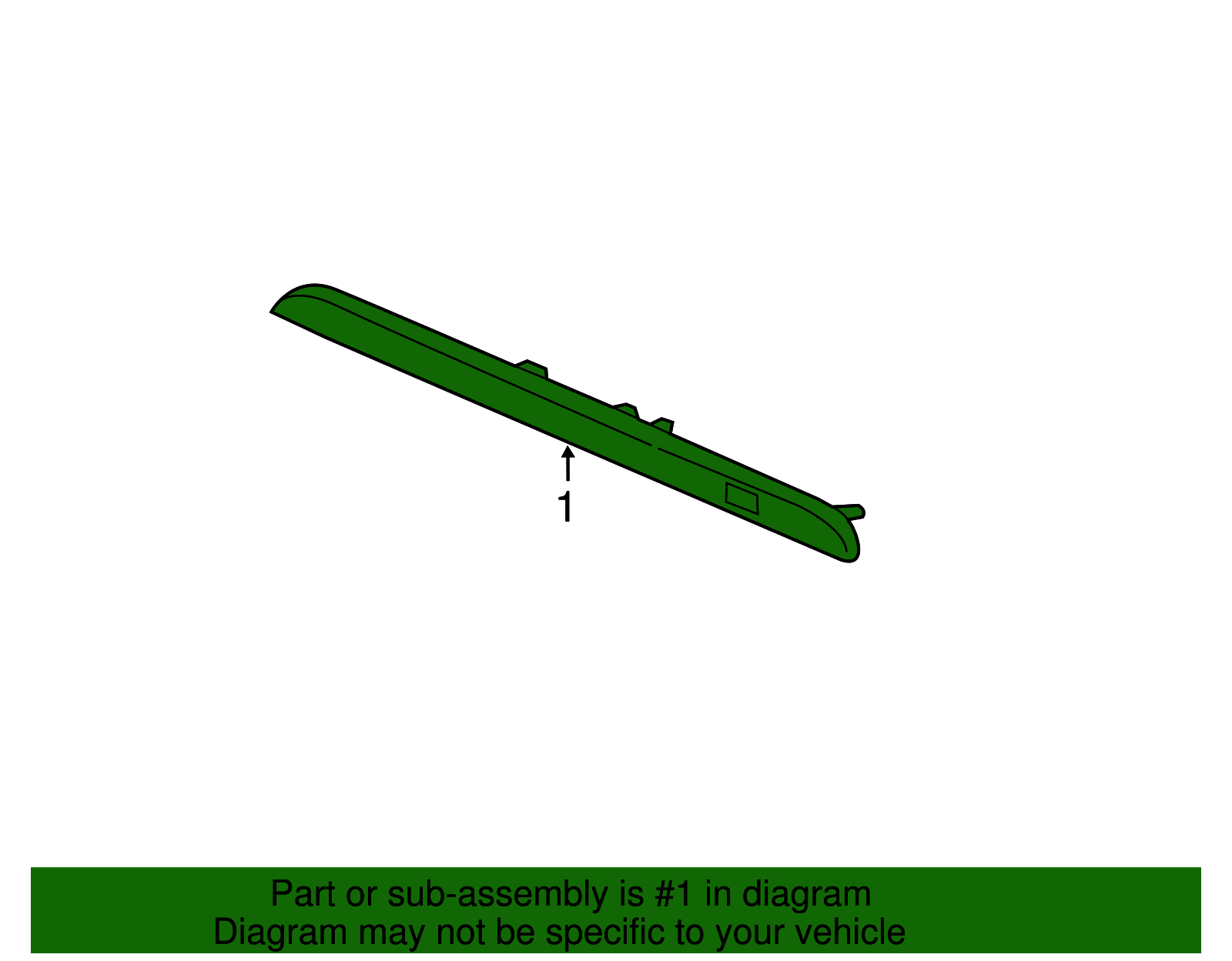 34270-T3L-A01 - 2013-2017 Honda Accord - Light Assembly High Mount Stop ...