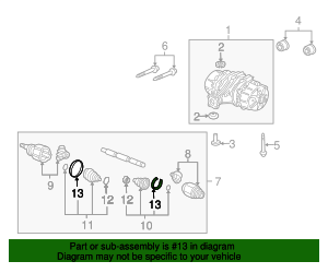 1988-2024 Honda Cv Joint Boot Band 44327-SV4-305 | Cheaper Honda Parts