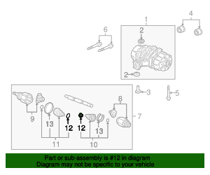 1997-2024 Honda Cv Joint Boot Band 44329-SV4-305 | Cheaper Honda Parts