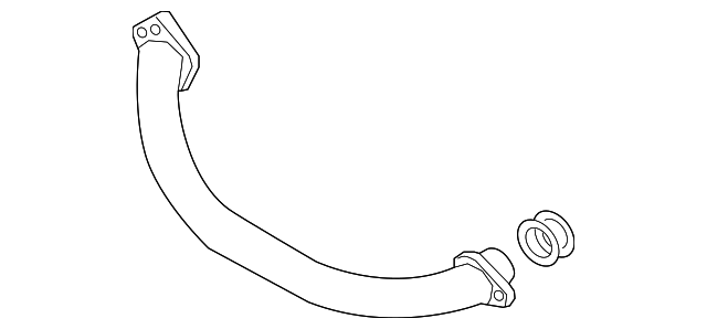 Genuine Porsche 9A2-106-025-32 |Outlet Pipe | FREE Shipping on Most ...