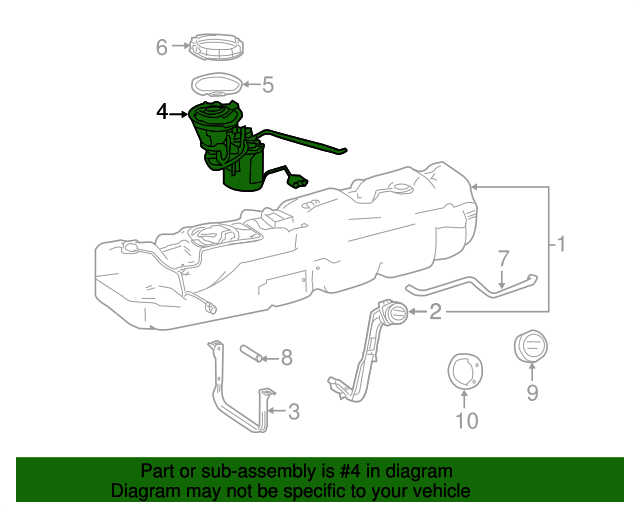2010-2018 Mercedes-Benz Fuel Pump Assembly 906-470-29-00 | MB Parts Center