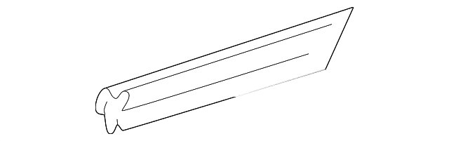 1995-2004 Toyota Tacoma Door Window Belt Weatherstrip (Left, Front ...