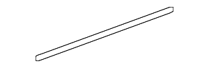 22832437 - Outside Front Passenger Side Door Molding 2015-2020 GM ...