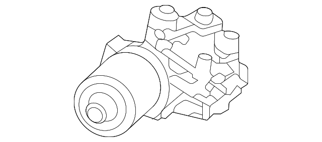 2020-2021 Chevrolet Corvette Wiper Motor 84660617 | GMPartsDirect.com