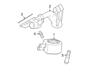 1999-2009 Ford Oil Cooler Assembly 4C3Z-6A642-A | TascaParts.com