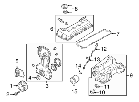Engine Parts for 2009 Suzuki Equator | Suzuki Automotive Parts