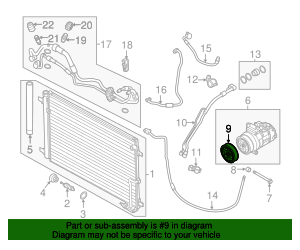 4F0-260-810-D - Clutch & Pulley 2005-2016 Audi A8 Quattro | Audi OEM Parts