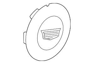23491795 - Center Cap - 2015-2020 GM | Findlay Part