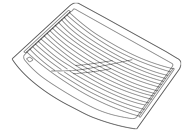 87111-3C000 - Glass 2001-2006 Kia Optima | Kia.Parts Store