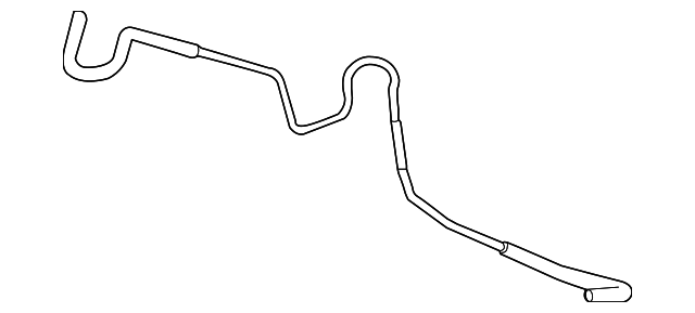 57520-2K010 - Power Steering Return Hose 2010-2011 Kia Soul | Kia.Parts ...