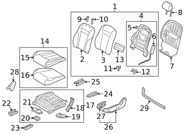 88070-J6040 - Switch 2019-2020 Kia K900 | Kia.Parts Store