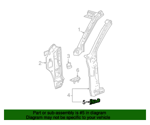 20985526 - Driver Side Body Side Front Outer Panel 2014-2019 GM | Big 3 ...