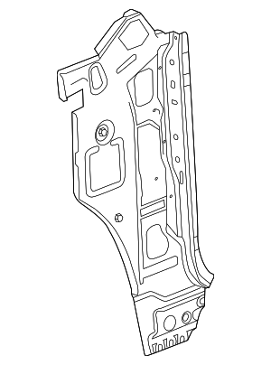 2014-2020 GM Inner Hinge Pillar 23189486 | GMPartsDirect.com