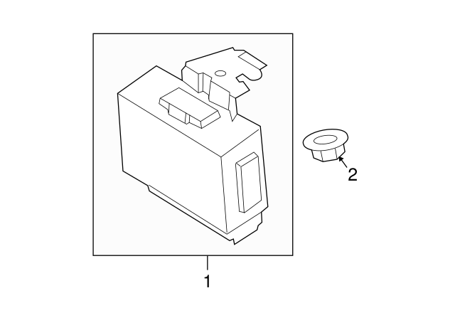2003-2024 Subaru Tire Pressure Monitoring System (TPMS) Control Module ...