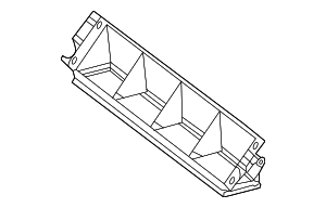 222-505-00-40 - Oil Cooler Side Bracket 2014-2017 Mercedes-Benz S 63 ...