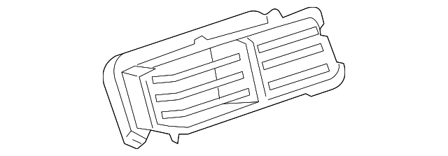 2013-2019 Cadillac Front Floor Console Rear Air Outlet 20900522 ...