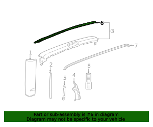 2003-2024 GM Black Grained Rear Driver Side Body Opening Side Applique ...